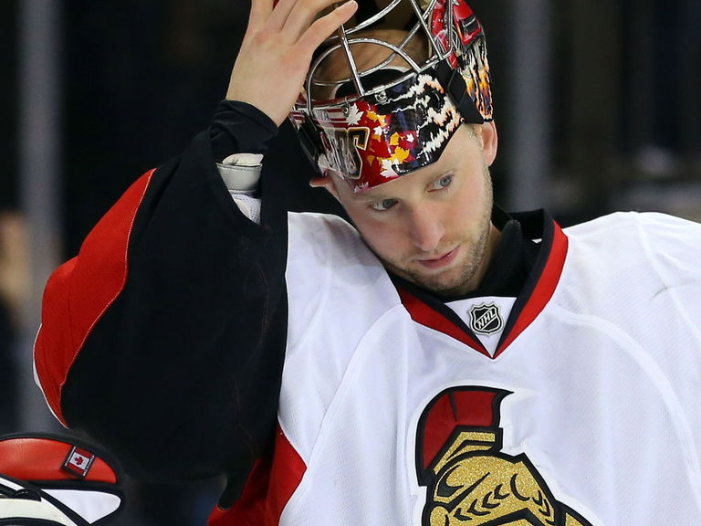 Senators' Anderson will make 1st start since January vs. Flames ...