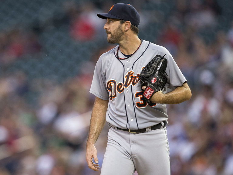Tigers' Verlander on triceps cramp: Level of concern remains low ...
