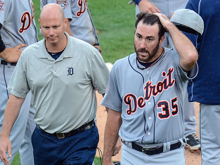 Tigers' Verlander to begin season on 15-day DL with triceps injury ...