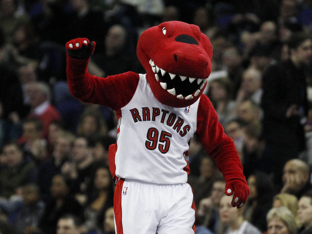 Toronto Raptors Mascot