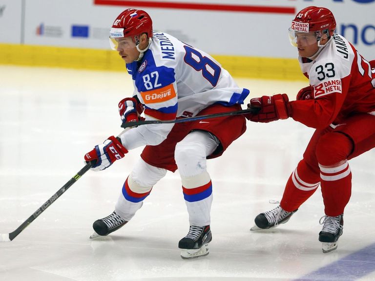 Flyers impressed by Evgeny Medvedev's early work at 1st NHL training ...