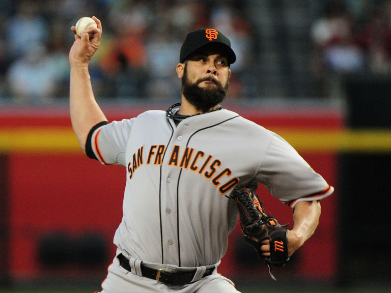 Scoreless streak ends for Giants pitchers at 34 innings | theScore.com