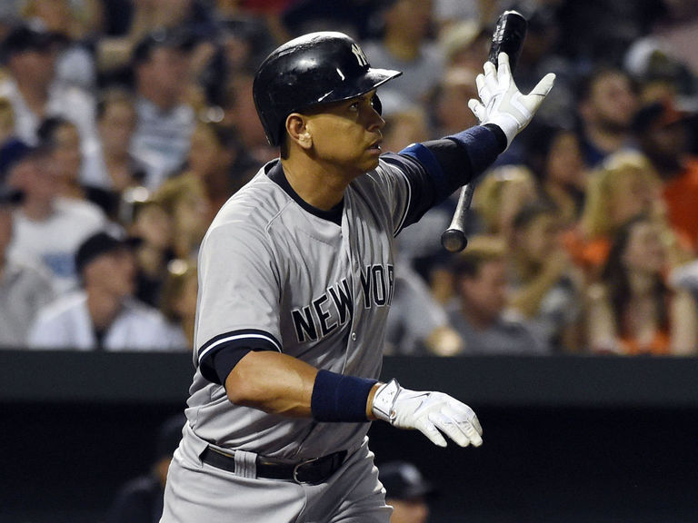 A-Rod bat flips after monster HR off Archer | theScore.com