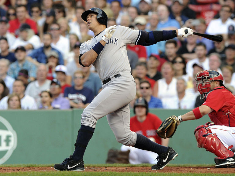 VIDEO: A-Rod gives young fan batting gloves after crushing homer out of ...