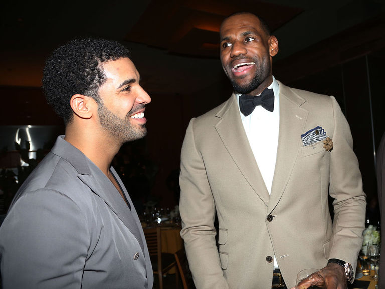 VIDEO: LeBron, KD, Drake kickball extravaganza cut short by rain ...