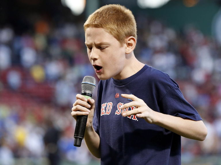 VIDEO: 14-year-old blind and autistic singer nails anthem at Fenway ...