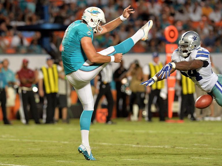 Veteran punter Brandon Fields released by Dolphins | theScore.com
