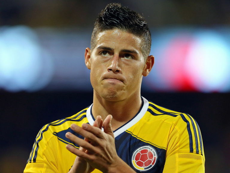 Real Madrid's James Rodriguez tears thigh muscle during international ...