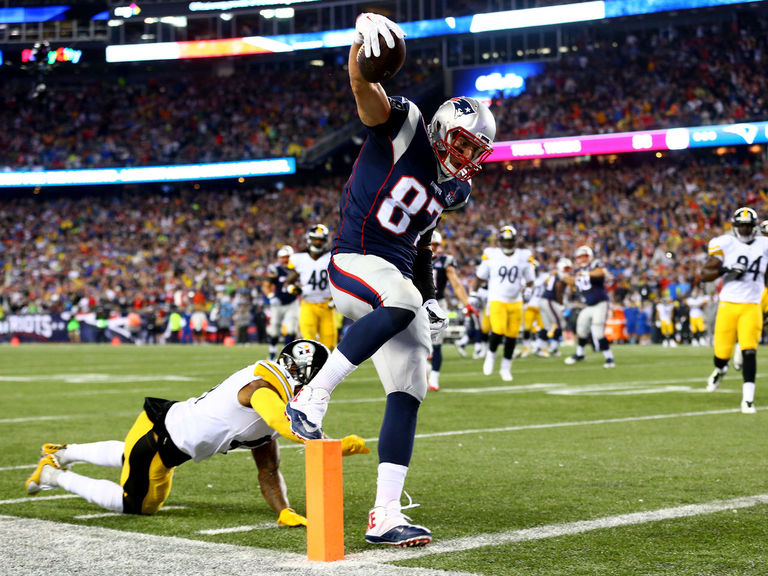 VIDEO: Rob Gronkowski scores 1st touchdown of 2015 NFL season ...