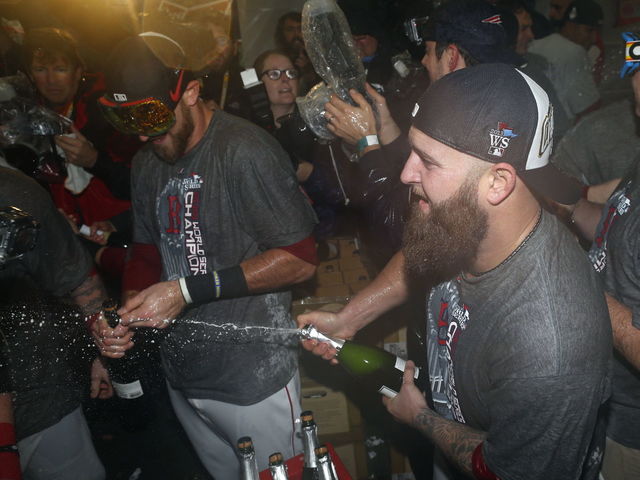 PHOTO: Mike Napoli walking around shirtless in Boston after…