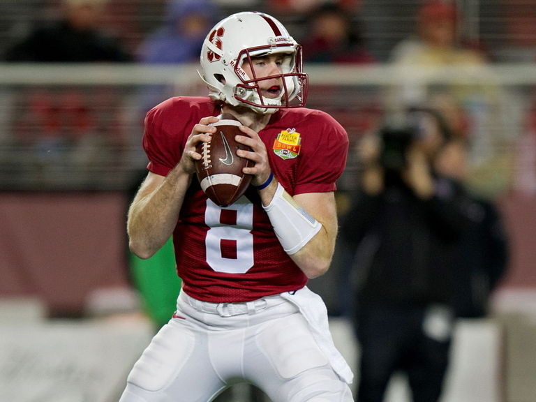 Stanford's Kevin Hogan shows off at NFL pro day | theScore.com