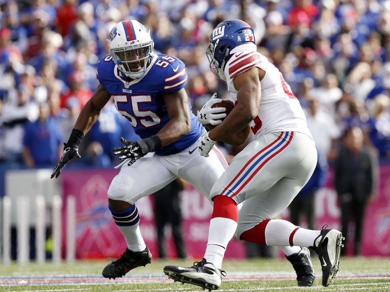 Bills' Jerry Hughes gets double fine from NFL | theScore.com