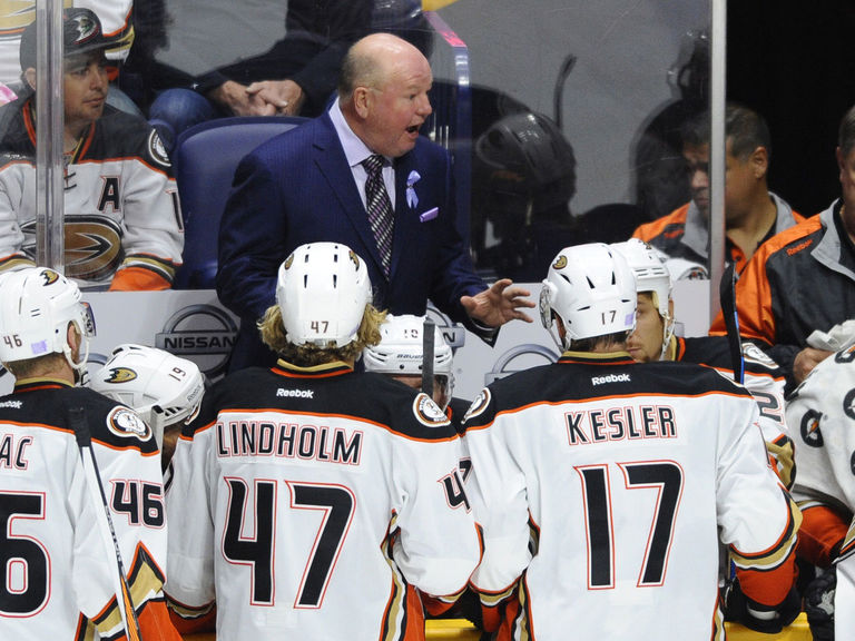 PHOTO: Bruce Boudreau's face says it all during another Ducks loss ...