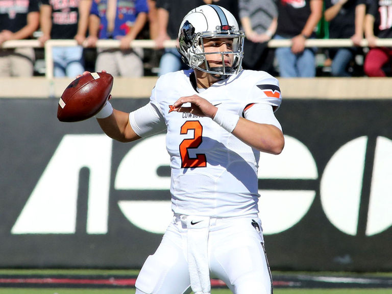 Watch: Oklahoma State's Rudolph tries to outdo Buechele's jet ski toss ...