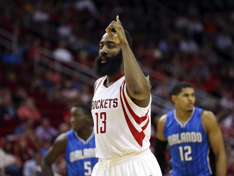 Harden leads Rockets over Magic in overtime 119-114 | theScore.com