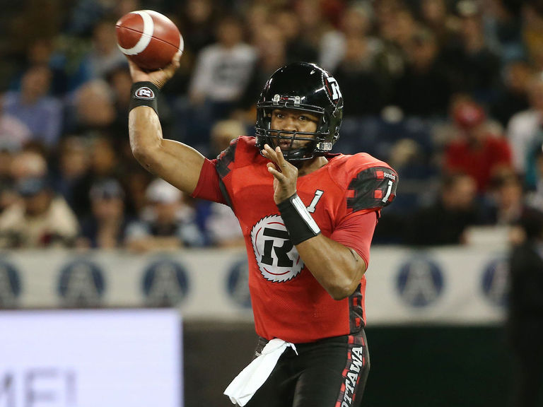 Burris' record-setting performance leads RedBlacks to division title ...