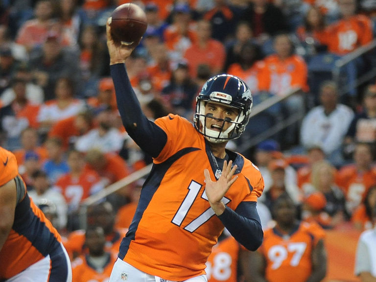Broncos' Peyton Manning benched vs. Chiefs after 4th interception ...