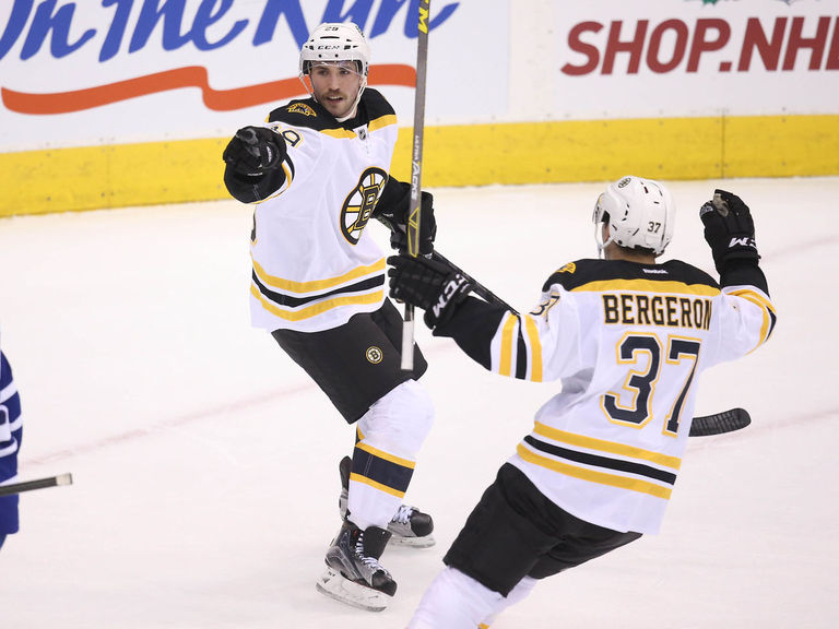VIDEO: Landon Ferraro interviewed by father Ray in Bruins debut ...