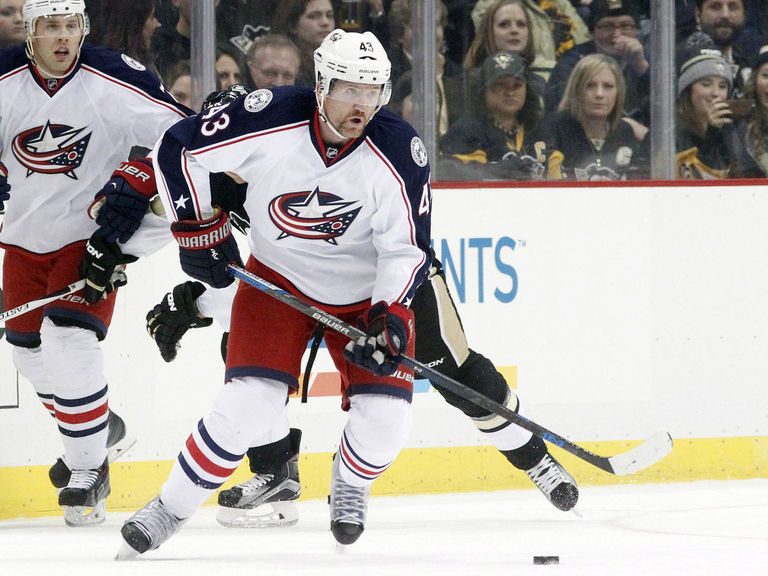 Blue Jackets' Hartnell a healthy scratch vs. Panthers | theScore.com