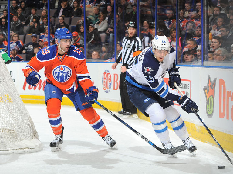 Jets' Scheifele injured after colliding with Ladd in practice ...