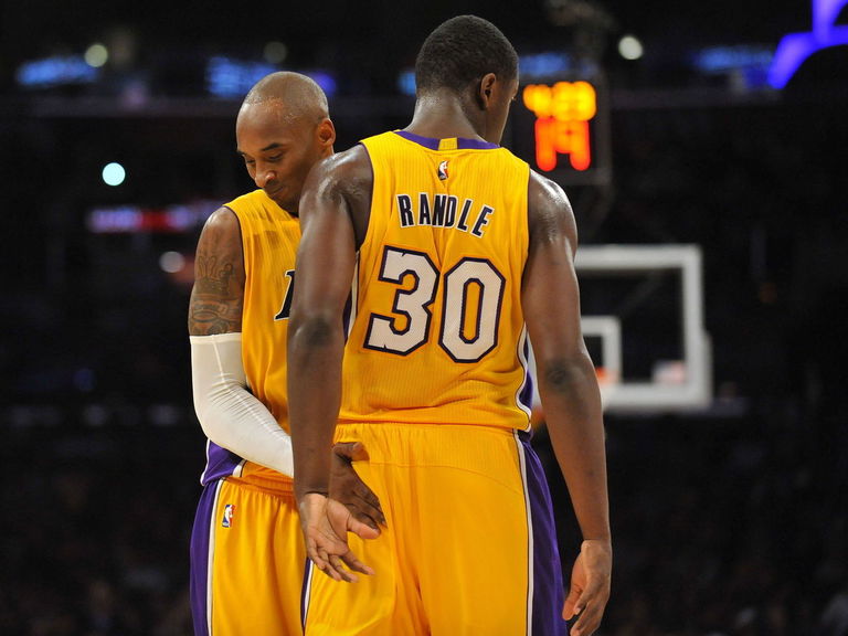 Report: Kobe rips Russell, Randle after blowout loss to Blazers ...