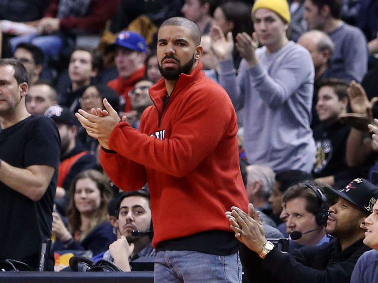 VIDEO: Drake gets hype over Bismack Biyombo's rejection on Baynes ...