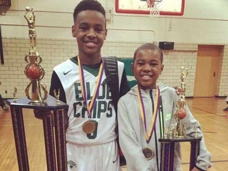 VIDEO: LeBron Jr., Bryce ball out in front of dad at Ohio Showcase ...