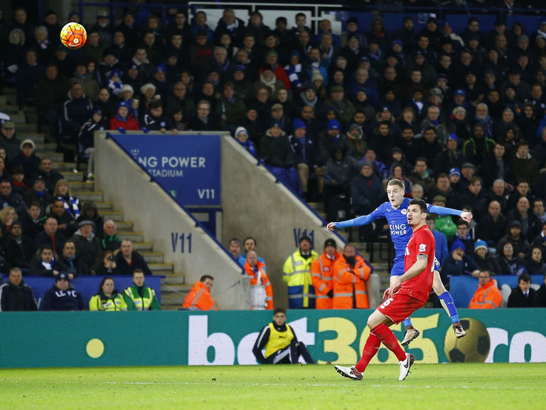 Jamie Vardy in no doubt that 30-yard volley against Liverpool is his ...