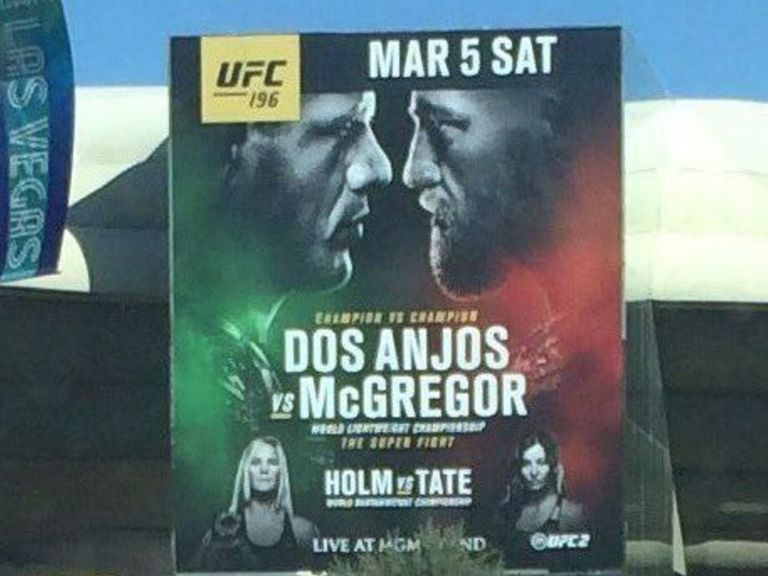 McGregor regains belt on new UFC 196 poster | theScore.com