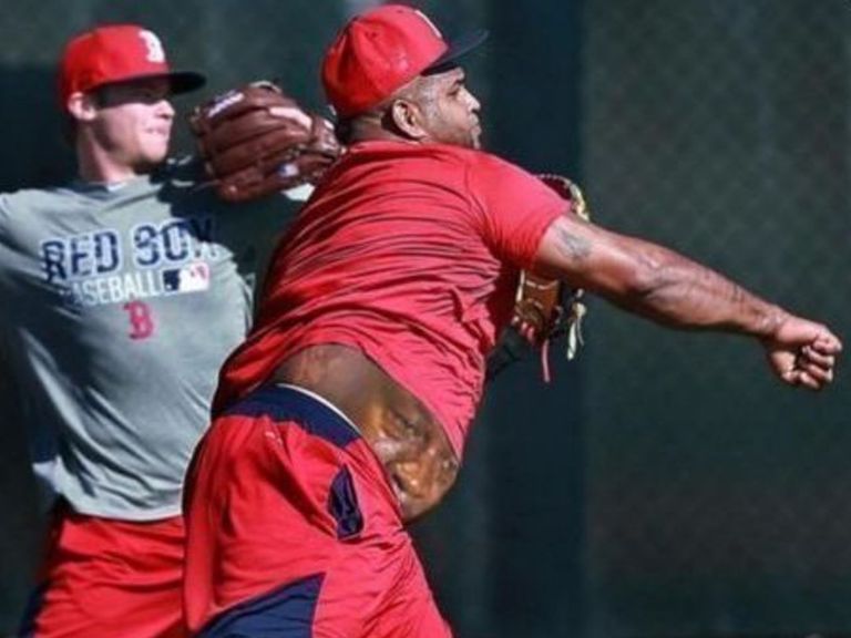 PHOTO: Sandoval's belly gets Crying Jordan treatment | theScore.com