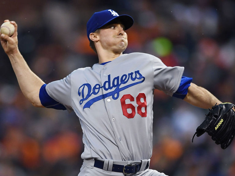 Dodgers rookie pulled during no-hit bid in 8th inning | theScore.com