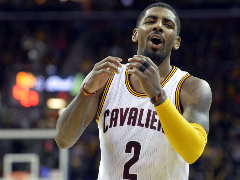 Watch: Kyrie makes layup from impossible angle | theScore.com