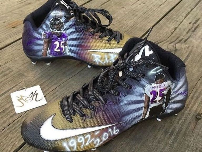 Ravens' Breshad Perriman gets custom cleats to honor Tray Walker ...