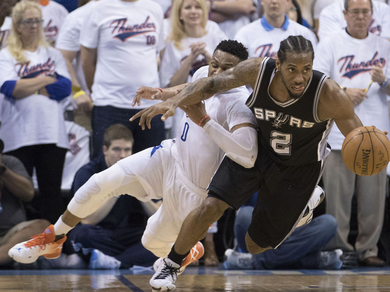 Spurs edge past Thunder to take 2-1 series lead | theScore.com