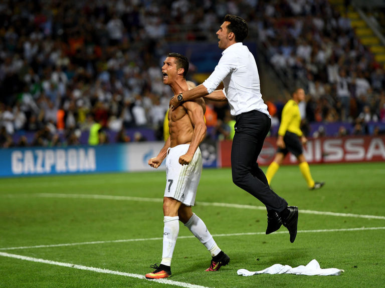 The 7 stages of Cristiano Ronaldo's instantly iconic celebration ...