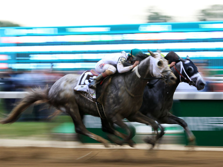 Creator passes Destin at finish line to win Belmont Stakes | theScore.com