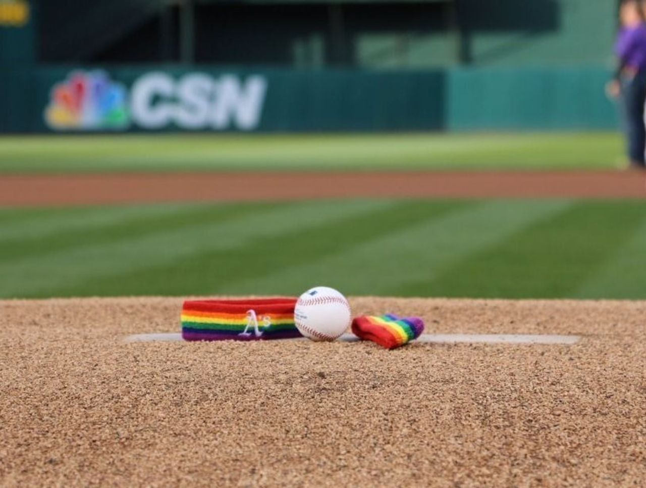 A's pay tribute to Orlando victims during Pride Night | the…