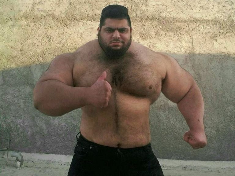 Iranian weightlifter is a real-life Incredible Hulk | theScore.com