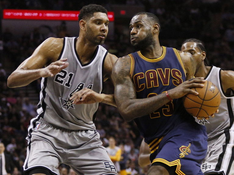 LeBron thanks Duncan, calls him 'best PF ever' | theScore.com
