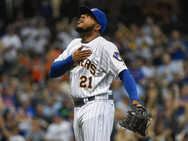 Report: Giants eyeing relievers Gomez, Jeffress, others | t…