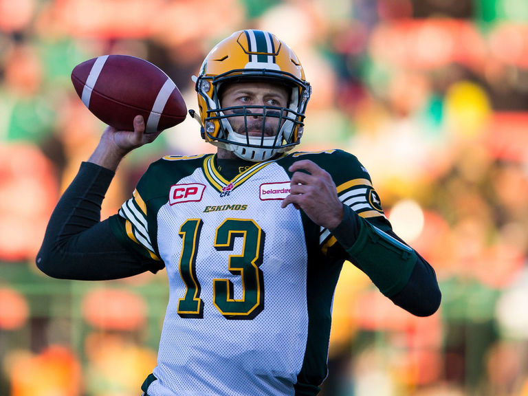 Eskimos' Mike Reilly honored as CFL's most outstanding player ...