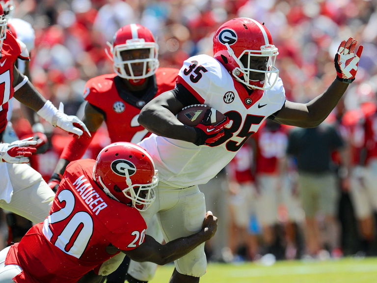 Former Georgia running back Turman joining Florida Atlantic | theScore.com