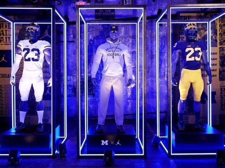 Michigan unveils Jumpman football uniforms | theScore.com