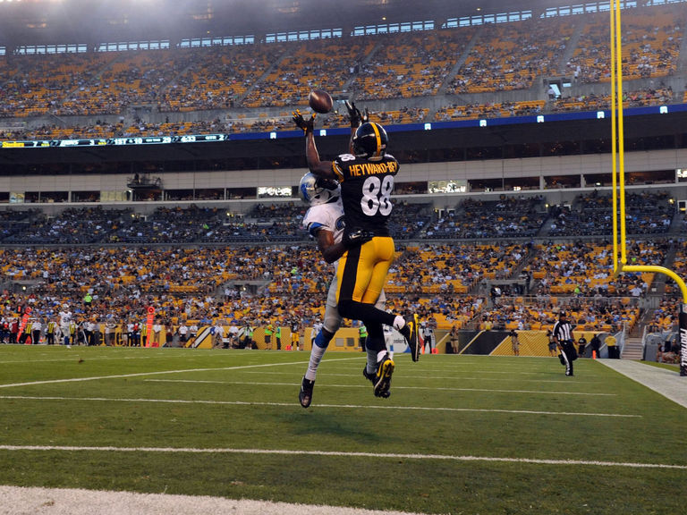 Steelers' Heyward-Bey toe-taps in end zone for TD | theScore.com