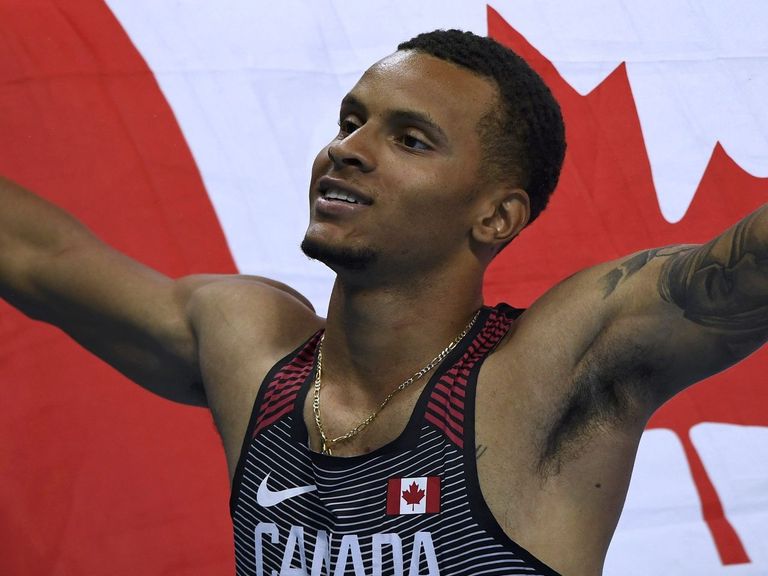 De Grasse adds to medal haul with silver in 200m | theScore.com