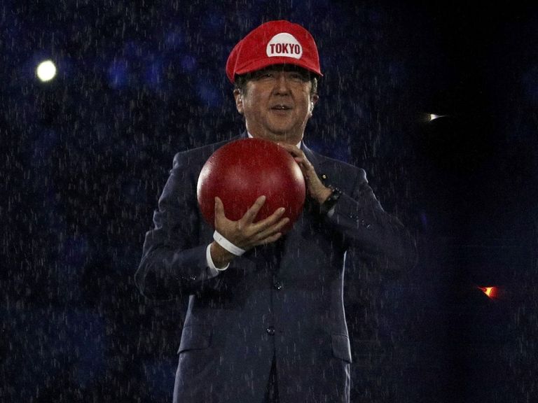 Japanese PM appears as Super Mario in transition to Tokyo 2020 ...
