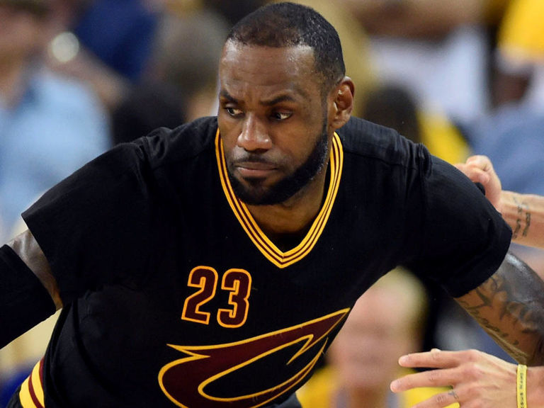 LeBron helped design new black Cavs uniforms; to debut vs. Hornets ...