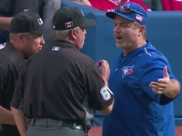 Gibbons ties Blue Jays record with 8th ejection of season