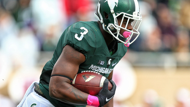 Michigan State's LJ Scott arrested on 7th driving-related c…