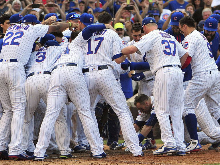 Cubs clinch home-field advantage through NLCS | theScore.com